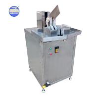 China Green Young Coconut Half Cutter Machine 220V 2.2KW 10-15 Pcs Min Stainless Steel for sale