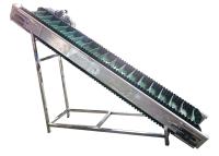 China Customized Stainless Steel Mesh Belt Conveyor Lifting Machine 600mm Width 3m Height for sale
