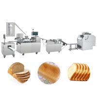 China 380v Auto Toast Bread Production Line 3kw Bakery Machines And Equipment for sale