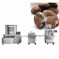 China 4.6kw Stuffed Cookie Auto Encrusting Machine 20-100 Pcs Per Min for sale