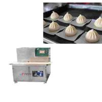 China 2.5KW Steamed Bun Production Line Food Into Paper Packaging Machine for sale
