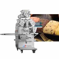 China Automatic Sliced Cookie Encrusting Machine 5kw Small Cookie Making Machine for sale