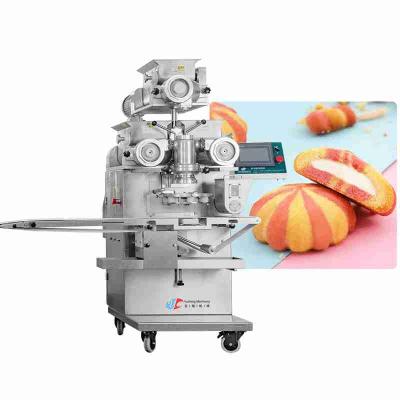 China 20PPM 50PPM Double Color Cookie Machine 4.5kw Biscuit Manufacturers Machine for sale