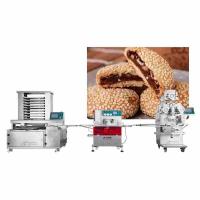 China 220V Industrial Puff Pastry Machine 90 Pcs/M Bakery Puff Making Machine for sale