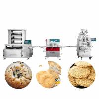 China 220V Industrial Puff Pastry Machine 90 Pcs/M Bakery Puff Making Machine for sale