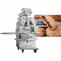 China 220V Industrial Puff Pastry Machine 90 Pcs/M Bakery Puff Making Machine for sale