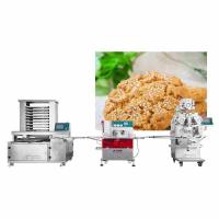 China 220V Industrial Puff Pastry Machine 90 Pcs/M Bakery Puff Making Machine for sale
