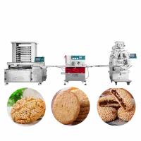 China 220V Industrial Puff Pastry Machine 90 Pcs/M Bakery Puff Making Machine for sale
