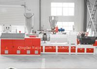 China Double Screw Conical SPC Flooring Machine Five Rollers Temperature Control for sale