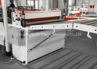 China Double Screw Conical SPC Flooring Machine Five Rollers Temperature Control for sale