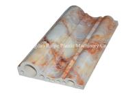 China Stone Plastic PVC Artificial Marble Machine Special Smooth Shining Surface for sale