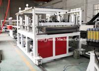 China ABB Inverter PP Sheet Extrusion Line New Material Energy Saving Two Roller Unit for sale