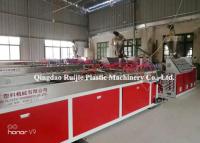 China PE WPC Plastic Sheet Extrusion Machine Anti Wear Screw Better Plasticization for sale