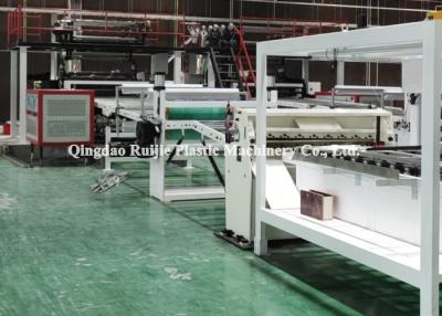 China Automatic Fireproof SPC Flooring Machine PVC Rigid Core Vinyl Plank Type for sale