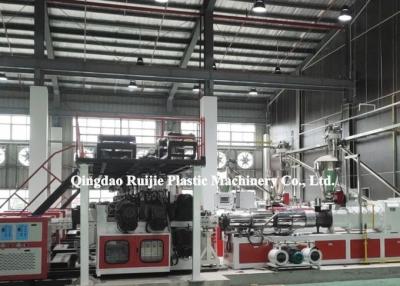 China Durable Luxury Vinyl Floor Machine Waterproof PVC SPC Material Unilin Click for sale