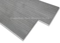 China Durable Luxury Vinyl Floor Machine Waterproof PVC SPC Material Unilin Click for sale