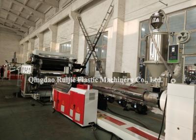 China Non Toxic Plastic Board Production Line PMMA PC PS Single Screw Extruder for sale