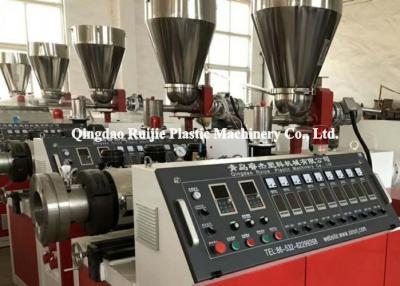 China ABB Inverter PLASTIC WPC PVC Board Making Machine Wall Decoration Materials for sale