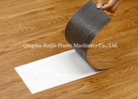 China Vinyl LVT Floor Tiles Making Machine Plastic Wear Layer Embossed Surface for sale