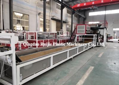 China LVT Vinyl Plank Flooring Production Line Waterproof Plastic Flame Retardant for sale