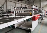 China Stable PP Hollow Sheet Extrusion Line , Automatic Plastic Board Production Line for sale