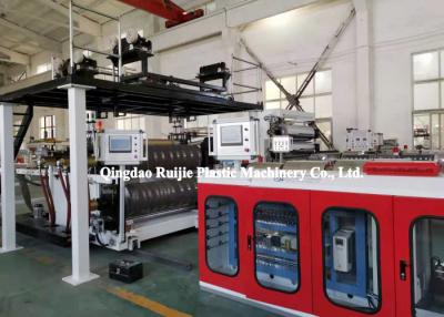 China Wooden Look Interlocking Click SPC Flooring Machine Anti Scratch 12 Months Warranty for sale