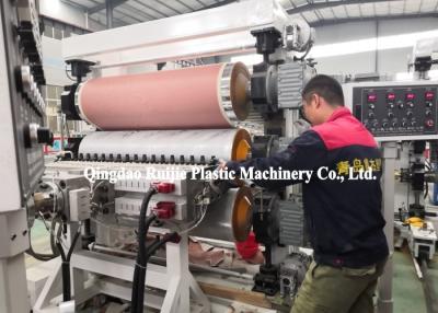 China Double Screw Plastic Board Extrusion Machine For Wall Panel / Floor Board for sale
