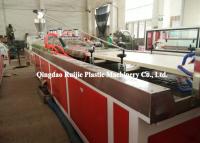 China 160KW Power Plastic Door Making Machine Pvc Wall Panel Machine ABB / DELTA Inverter for sale