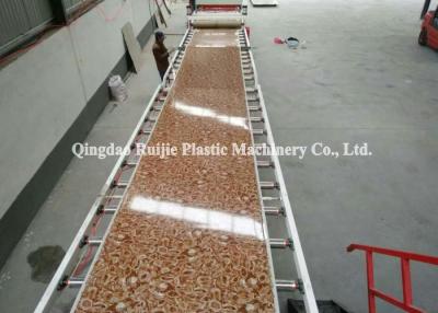 China Plastic Artificial Marble Machine Pvc Panel Making Machine 1 Year Warranty for sale