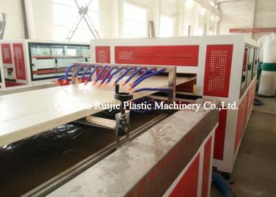 China Plastic Pvc Door Manufacturing Machine Saw Blade Cutting With PLC Control System for sale