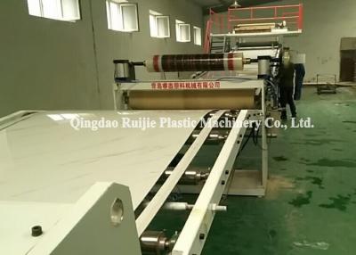 China Artificial Marble Decoration Pvc Panel Making Machine 75kw Motor Power Quake Proof for sale