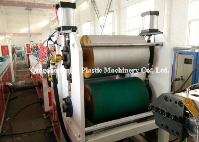 China Exterior Wall Cladding PVC Profile Extrusion Machine Double Screw 1 Year Warranty for sale