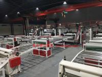 China 800 Kg/Hr Capacity Spc Flooring Machine For PVC Imitation Marble Sheet Easy Maintenance for sale