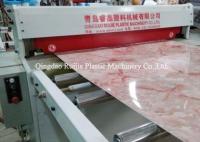 China 800 Kg/Hr Capacity Spc Flooring Machine For PVC Imitation Marble Sheet Easy Maintenance for sale