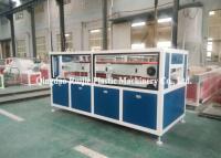 China Decorative PVC Profile Production Line Double Screw Low Power Consumption for sale