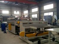 China Plc Control Pvc Door Making Machine Environmental Friendly With 1 Year Warranty for sale