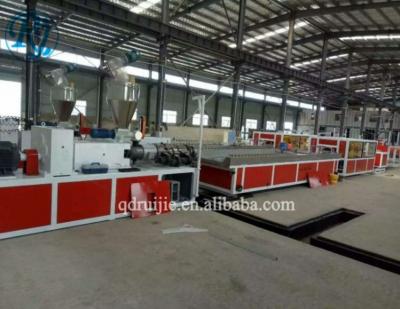 China 66kw 220kg/H Width 600mm Pvc Wall Panel Production Line for sale