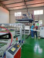 China Single Screw 100-300kg/h PP Meltblown Plastic Board Production Line for sale