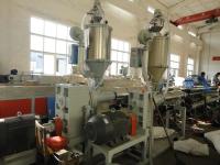 China Double Wall HDPE DWC Corrugated Pipe Production Line for sale