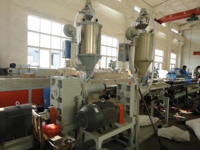 China Double Wall HDPE DWC Corrugated Pipe Production Line for sale