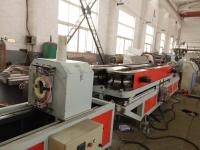 China Double Wall HDPE DWC Corrugated Pipe Production Line for sale