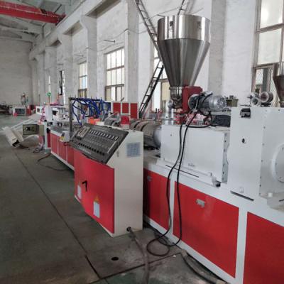 China U Type Sewage Tank Drainage Pvc Profile Extrusion Machine for sale