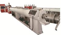 China Single Screw PLC Control 2000kg/h Hdpe Pipe Production Line for sale