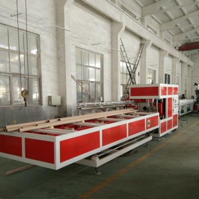 China Waste Draining 75KW PVC Sewage Pipe Extrusion Machine for sale