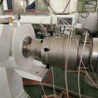 China Waste Draining 75KW PVC Sewage Pipe Extrusion Machine for sale