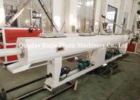 China 18m 120kg/H 40kw CPVC UPVC Twin Conduit Pipe Extruder for sale