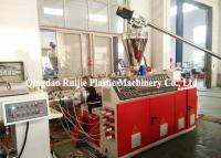 China 18m 120kg/H 40kw CPVC UPVC Twin Conduit Pipe Extruder for sale