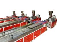 China Double Screw 380V 250kg/H Pvc Profile Extrusion Machine for sale
