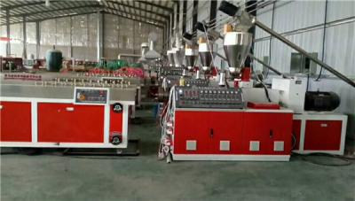 China Extrusion 75KW PLC PVC Ceiling Panel Making Machine for sale