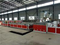 China PVC window and door frame profile making machine, upvc window machine, UPVC window frame machine for sale